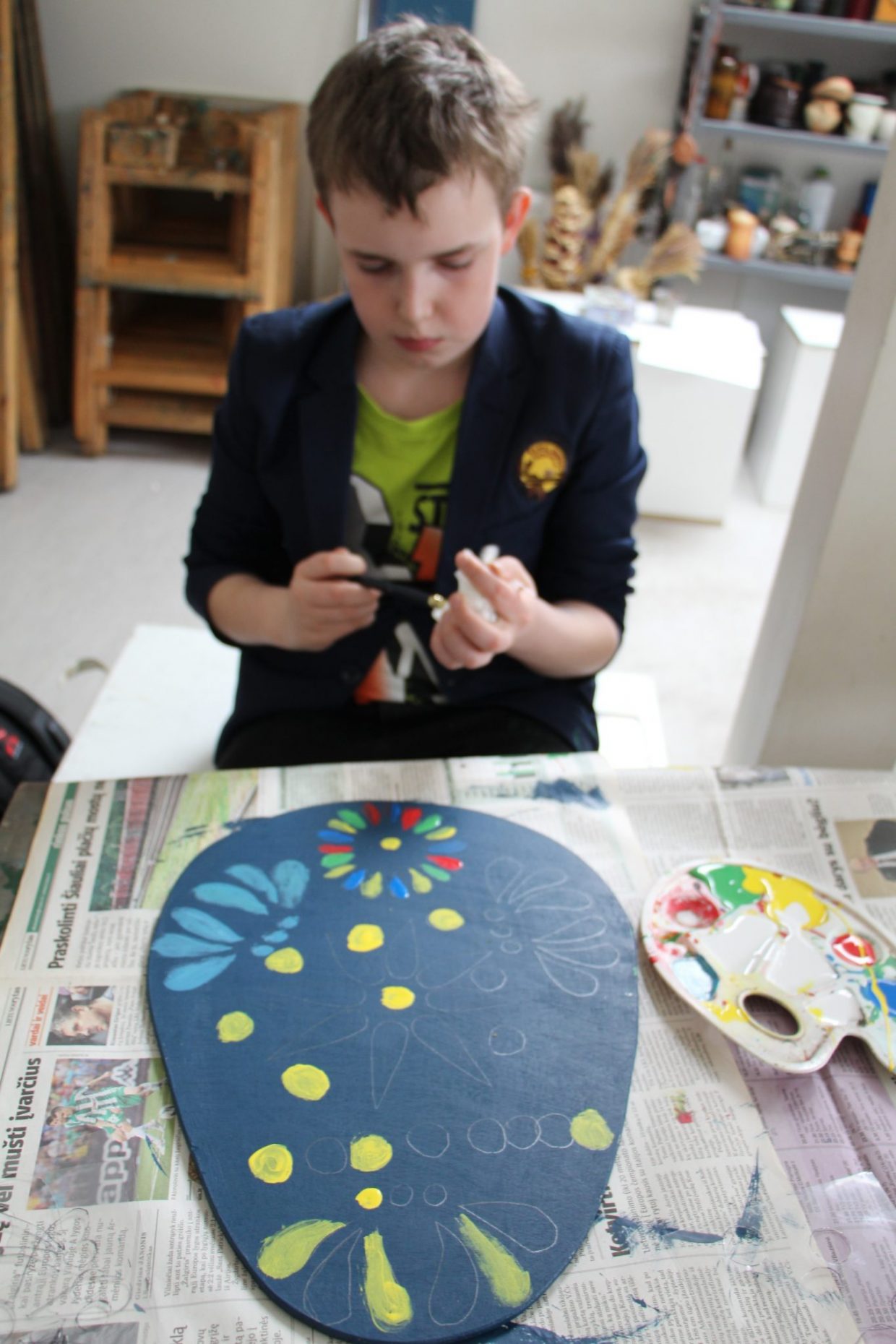 Zanavykų muziejaus projektas "Margi aruodai" - Šakių rajono Meno Mokykla